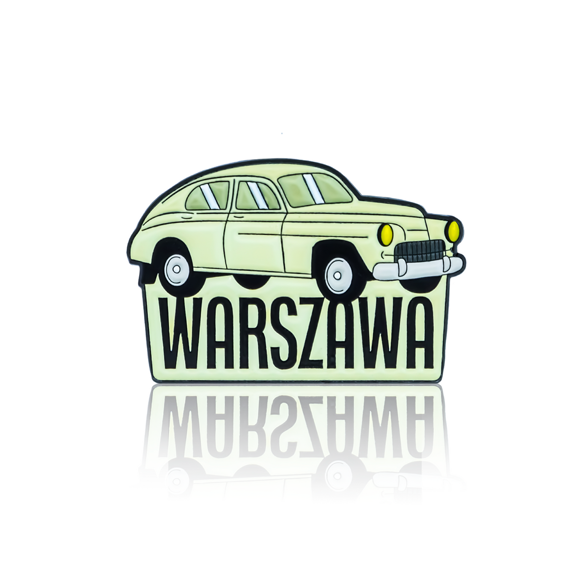 Pin vintage FSO Warsaw | PINBOX.EU