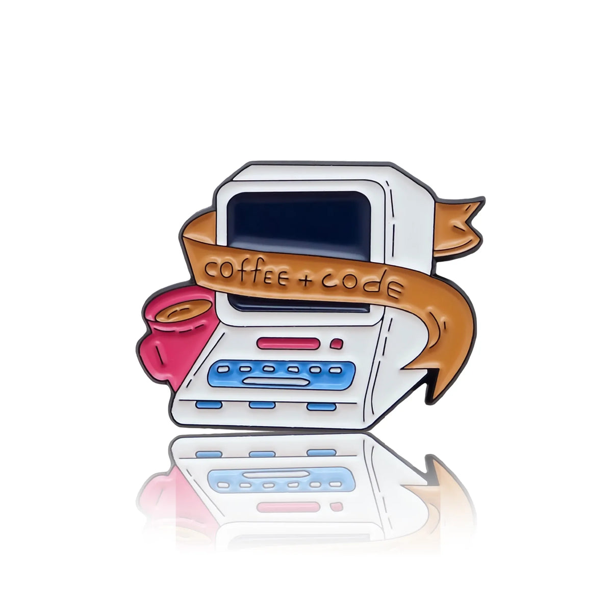 Coffee+code pin | PINBOX.EU