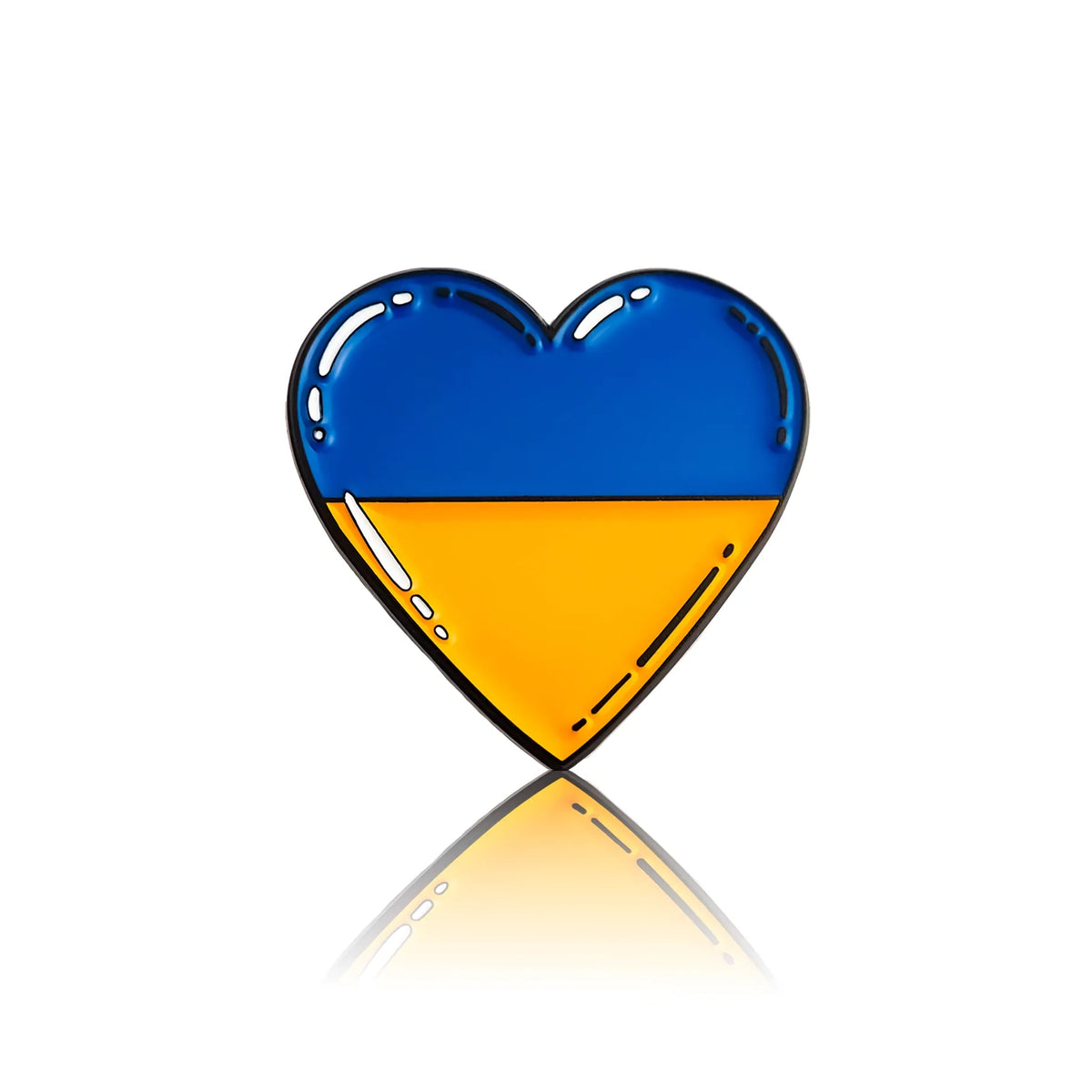 Ukraine heart | PINBOX.EU