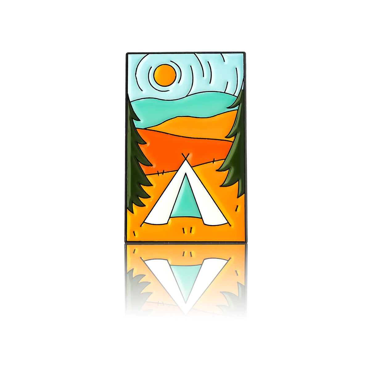 Camping pin | PINBOX.EU